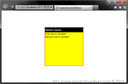 How to implement Template Binding in Silverlight Custom Control? | Kunal Chowdhury